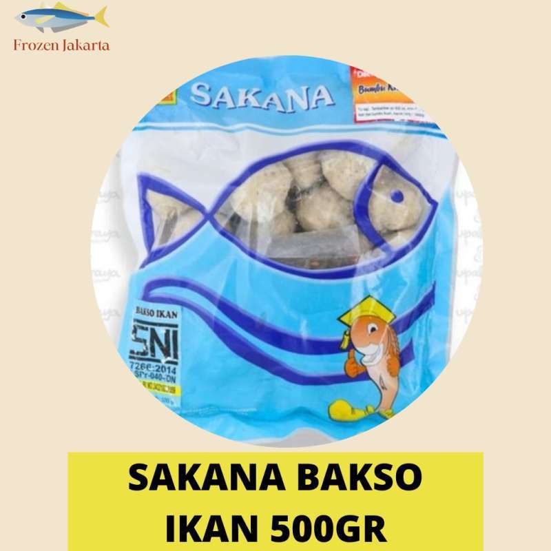 Jual Sakana Bakso Ikan Super 500gr + Bumbu Sakana Food Halal Tanpa ...
