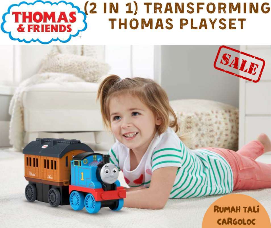 Jual Mainan Motorik Anak THOMAS & FRIENDS (2 in 1) TRANSFORMING THOMAS ...
