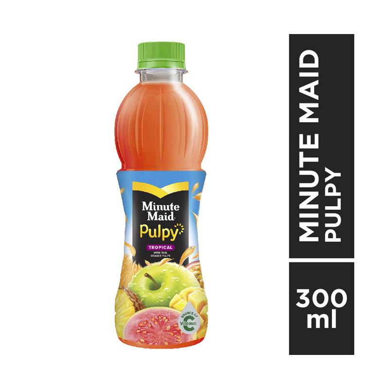 Jual Minute Maid Pulpy TROPICAL 300ml di Seller Alfamidi Official Store ...