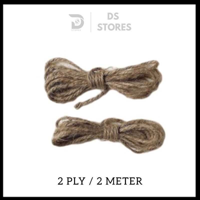 Jual Tali Rami Goni 2 Ply 2 Meter Perlengkapan Kerajinan Tangan Dan ...