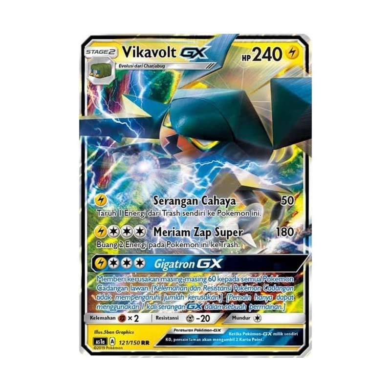 Jual Pokemon Indonesia Trading Card Vikavolt GX AS1a 121-150 RR di ...