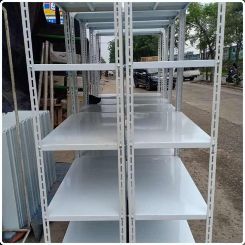 Jual Rak Gudang Besi Siku Ukuran 120X40X200 Kode 178 di Seller Golden ...