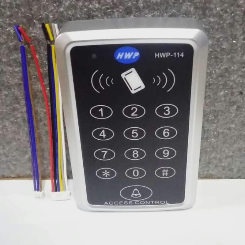 Jual RFID & Password Door Lock Acces Control/Kontrol Akses Kunci Pintu ...