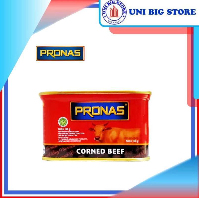 Jual Pronas Corned Beef 198 gr Kornet Sapi Kaleng di Seller Uni Big ...