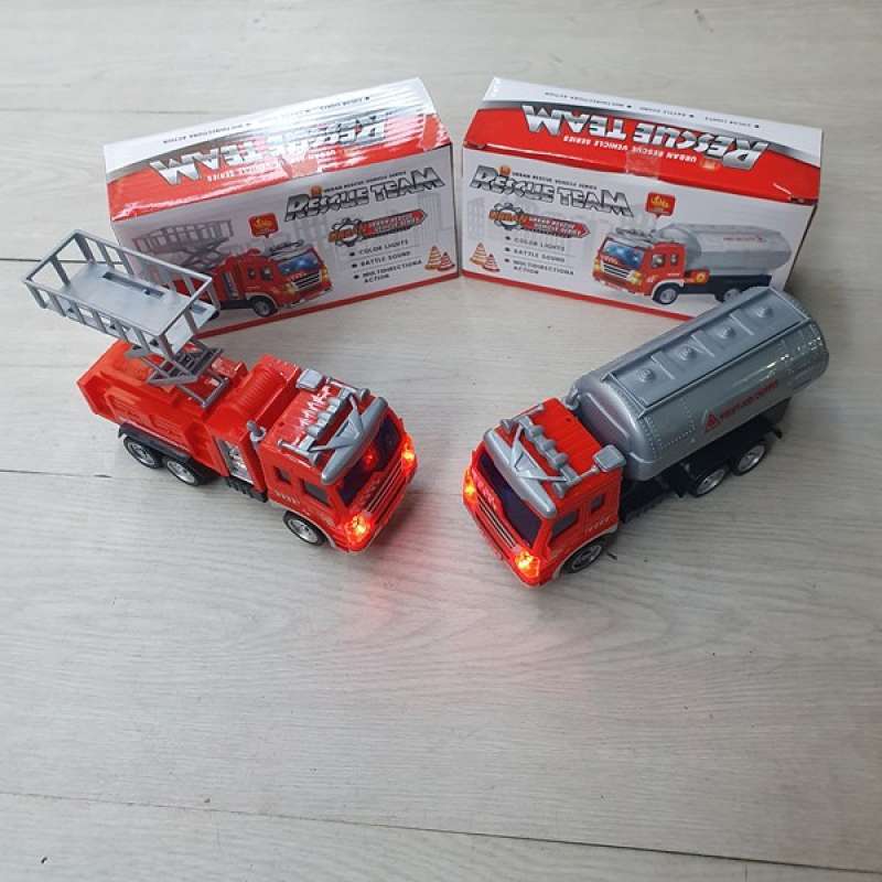 Promo MAINAN MOBIL PEMADAM FIRE ENGINER TRUCK CAR TANGKI RESCUE VEHICLE ...