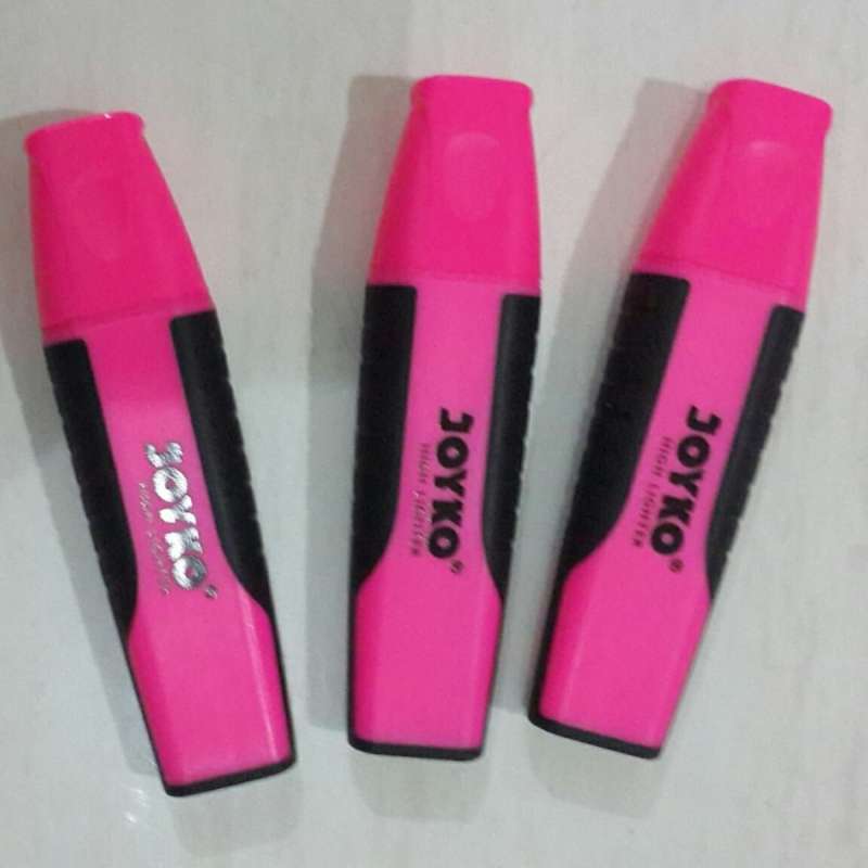 Jual Stabilo Joyko / Highliter Joyko Warna Terang 1 Pcs - Orange Di ...
