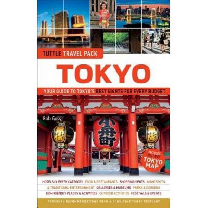 Promo Original Tokyo Tuttle Travel Pack: Your Guide to Tokyo's Best S ...