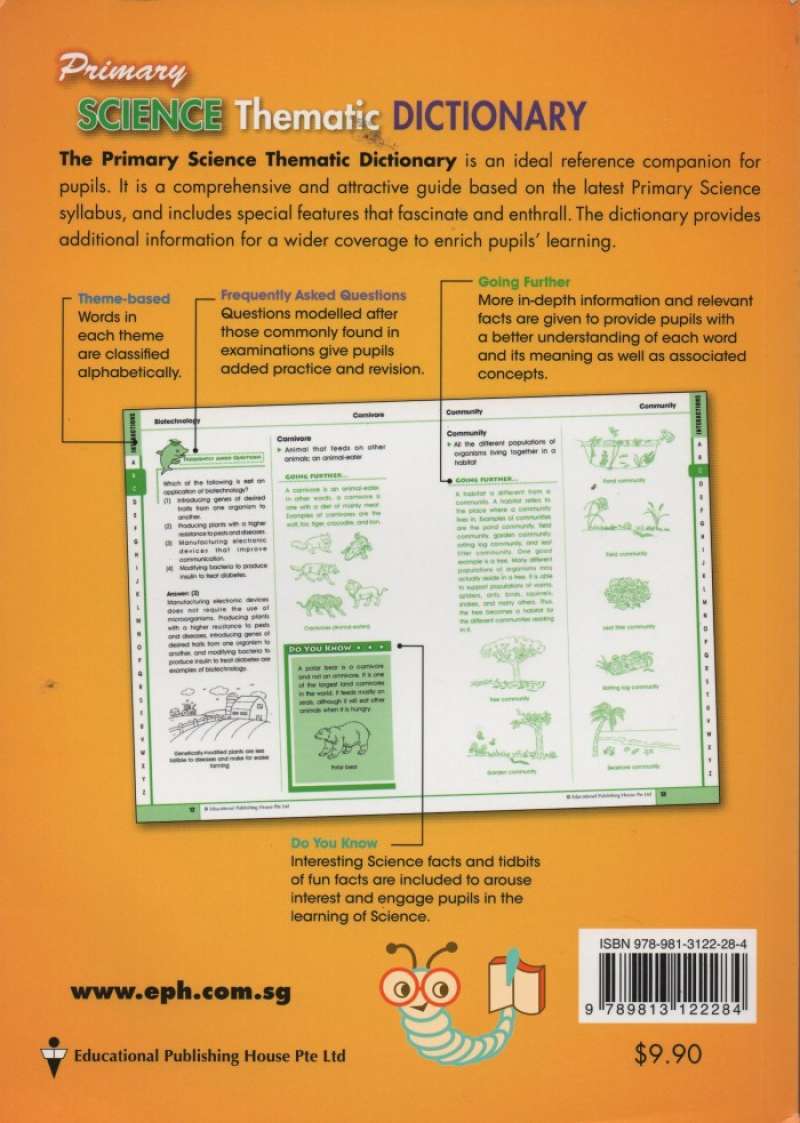 Promo Original Primary Science Thematic Dictionary Buku School Book ...