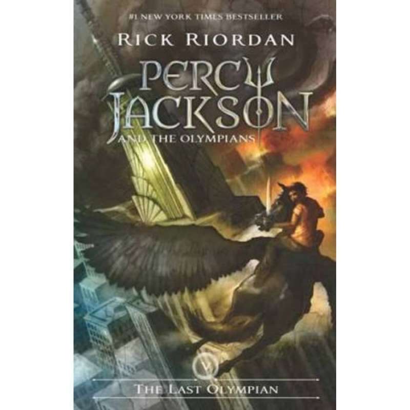 Promo Original Percy Jackson The Last Olympian Cover 8 Th