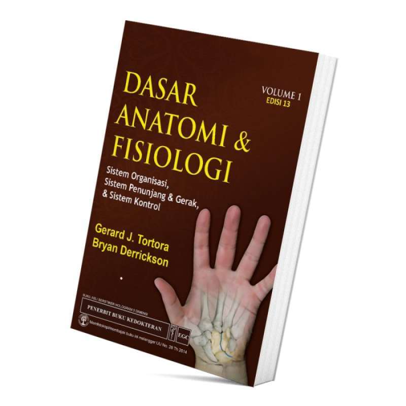 Promo Original Egc Dasar Anatomi & Fisiologi Vol. 1 Edisi 13 Tortora Buku Kedokteran Umum Diskon ...