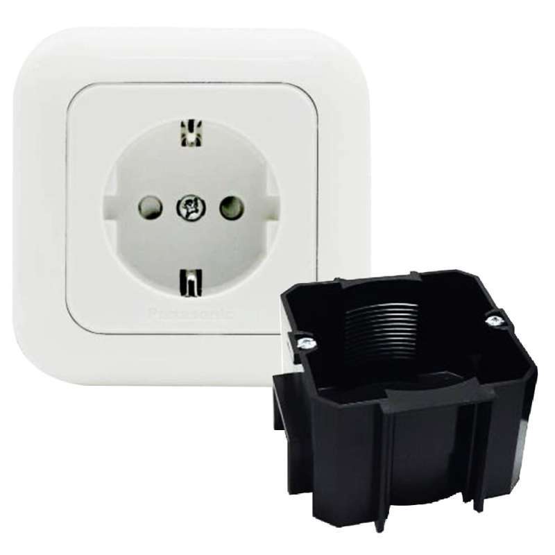 Jual Panasonic WEJP 1121-7 Socket Stop Kontak CP Child Protection ...