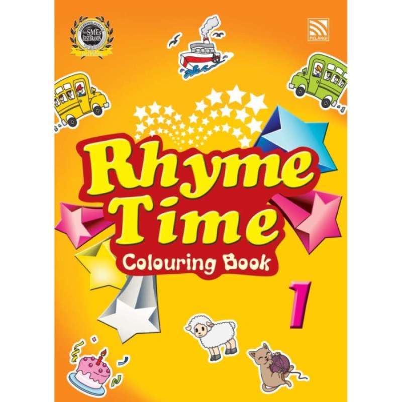 Promo Original Rhyme Time (Colouring Book) 1 Buku School Book Import ...