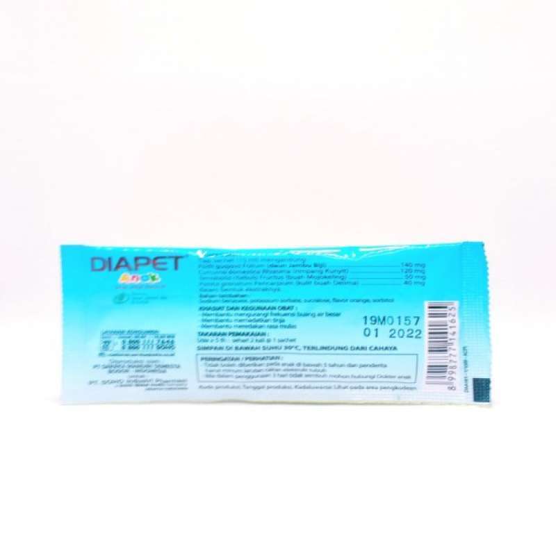 Jual Diapet Anak Syr Sachet 10ml Di Seller Rave - Menteng, Kota Jakarta ...
