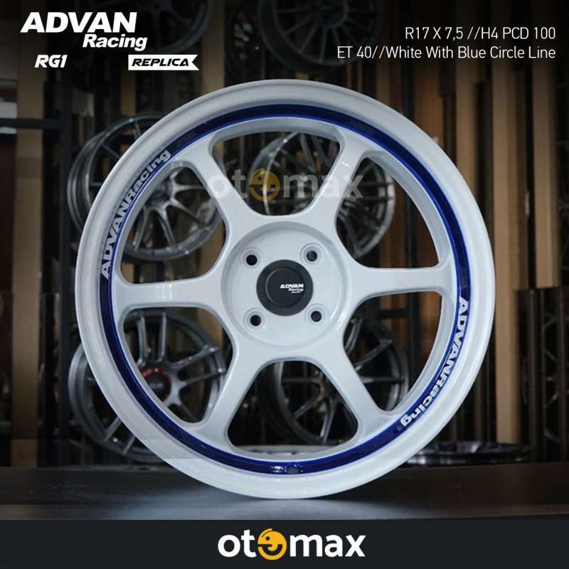 Jual Velg Mobil Advan Racing Rg1 Ring 17 H4 White Di Seller Otomax Official Store - Otomax Store ...