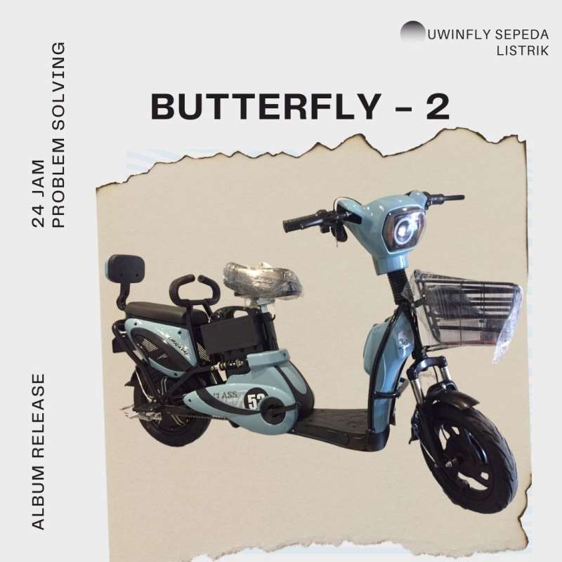 Jual Sepeda Motor Listrik Butterfly Terbaru Dengan Harga Termurah Di ...