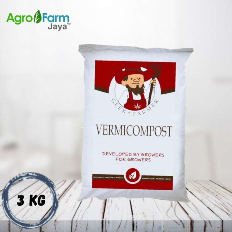 Promo Pupuk Organik Kompos Kascing - Vermicompos Diskon 17% Di Seller ...