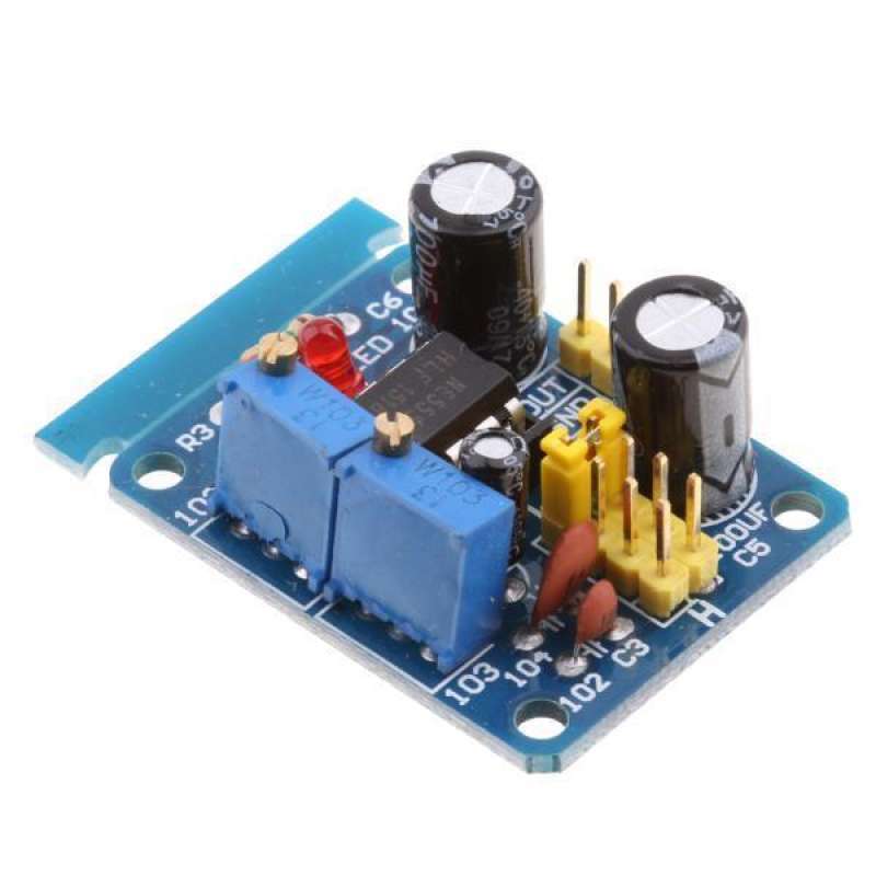 Promo 7xNE555 Pulse Module Duty Cycle Frequency Adjustable Module ...