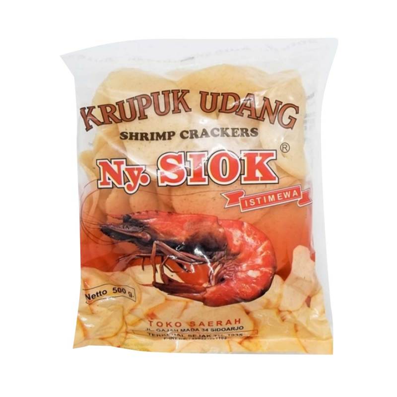 Jual Ny. Siok Kerupuk Oval Udang [500 g] di Seller Green Bites ...
