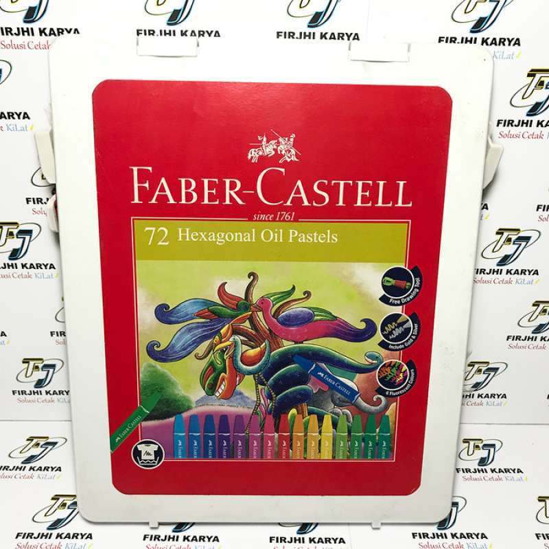 Promo Crayon 72 Warna Faber Castell 72 Hexagonal Oil Pastel Diskon 14% ...