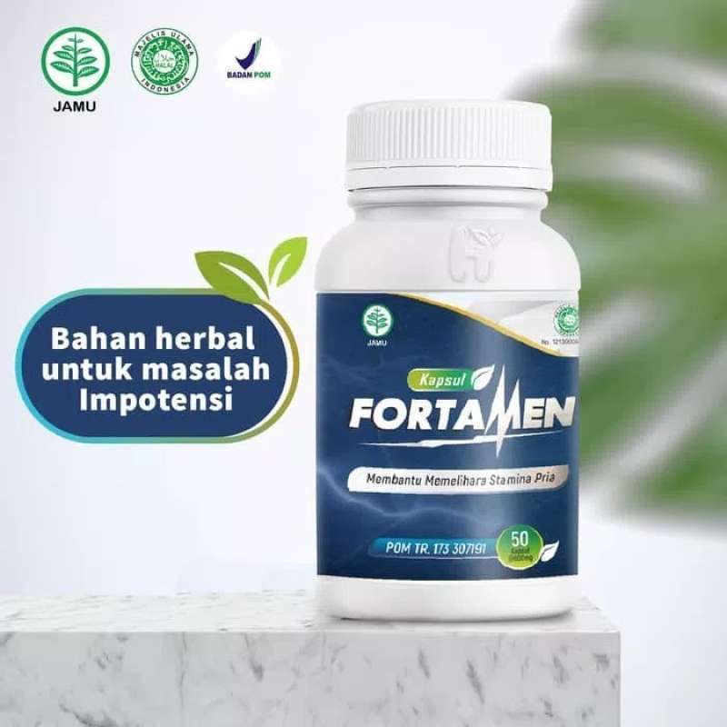 Promo Fortamen Obat Herbal Tahan Lama Kapsul Original Diskon 50% Di Seller Andita Herbal - Kebon ...
