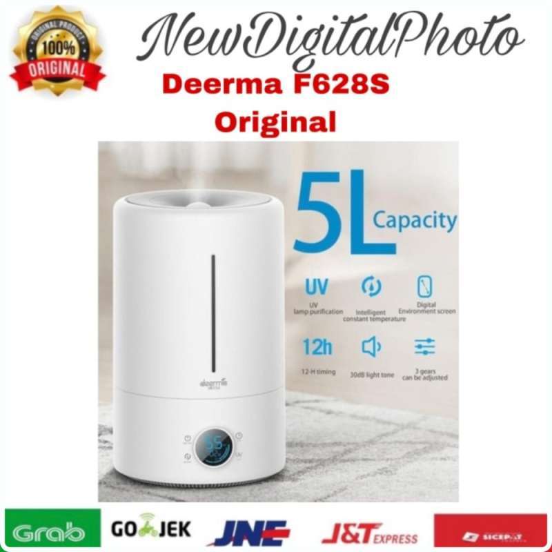 Jual Humidifier Diffuser Uv Sterilizer Deerma F628S 5L Touchscreen Kode 117 di Seller Sinar ...