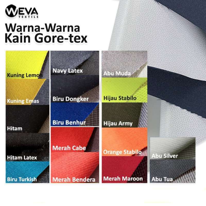 Jual Bahan Kain Jaket Parasut Goretex Murah 100% Anti Air - Bonding Abu ...