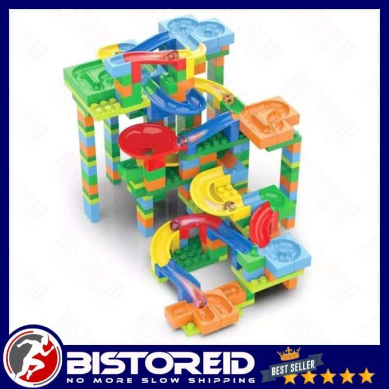 Jual Lego Brick Construction Marble Race Run 180 Pcs Di Seller ...