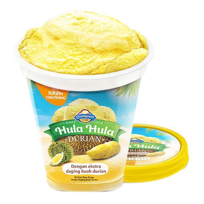 Jual Campina Ice Cream Hula Hula Durian 90 ml di Seller Alfamart Click ...