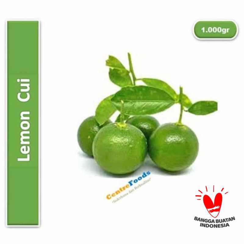 Jual Jeruk Lemon Cui - Jeruk Kunci Sonkit | 1.000gr [ Harga Per KG ...