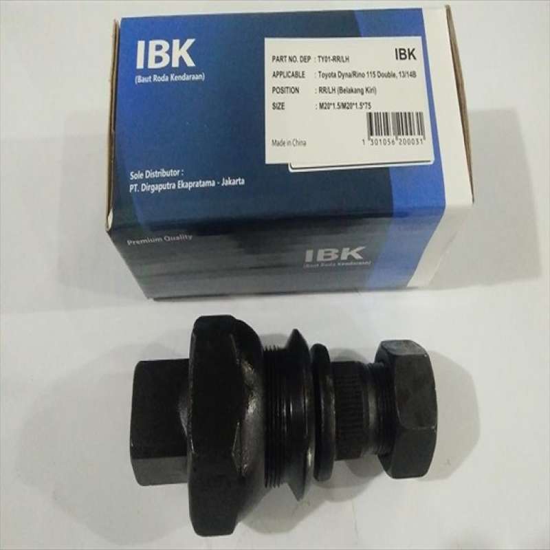 Jual Baut Roda Hub Bolt Truk Dutro Dyna Ht Rino 14b Belakang Kiri Ibk ...
