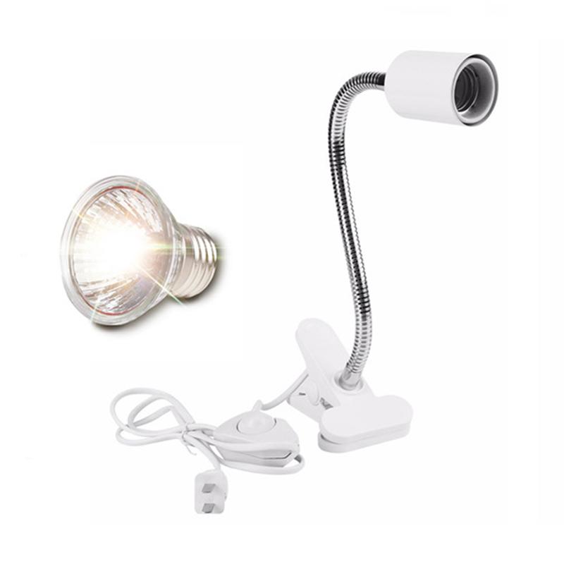 Jual EDS UVA+UVB 3.0 Reptile Light Set With Clip-on Bulb Holder Turtle Basking UV Heating Lamp ...