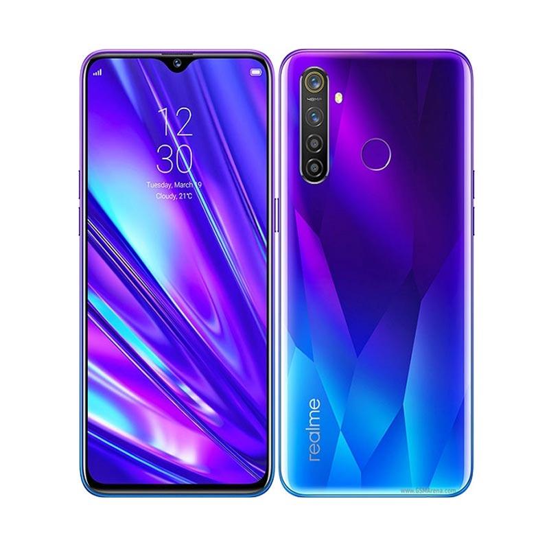 Jual Realme 5 Pro Smartphone [128GB/ 4GB] Crystal Green - Crystal Blue ...