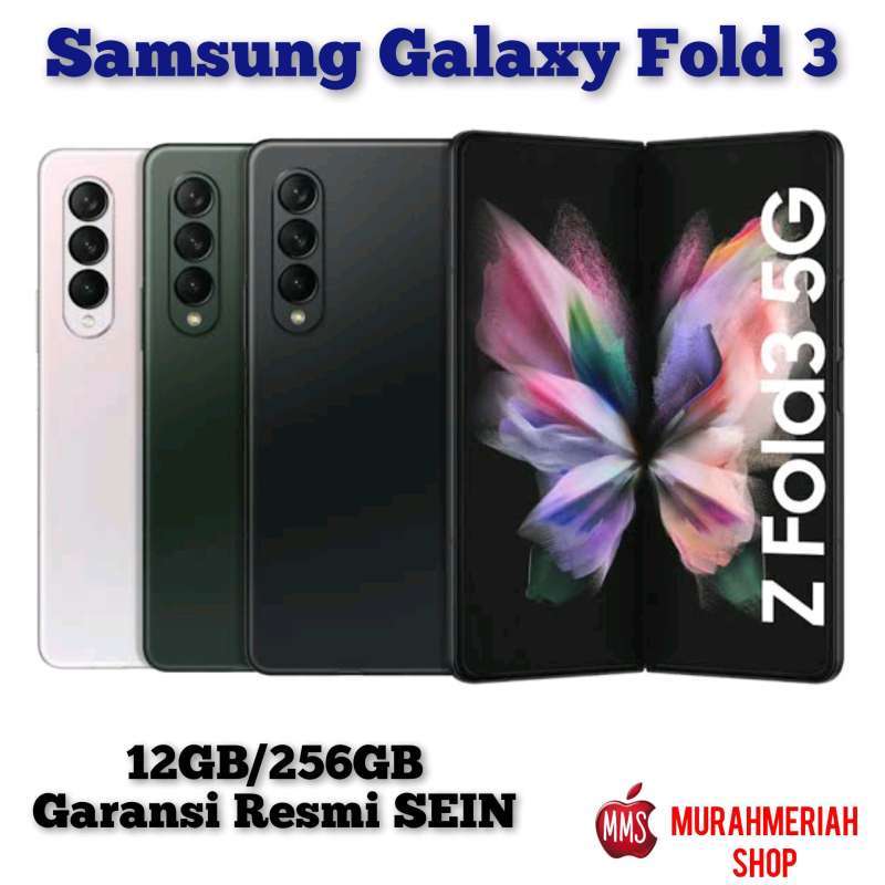 Promo Samsung Galaxy Z Fold3 5g 12/256gb Garansi Resmi Sein Diskon 8% ...
