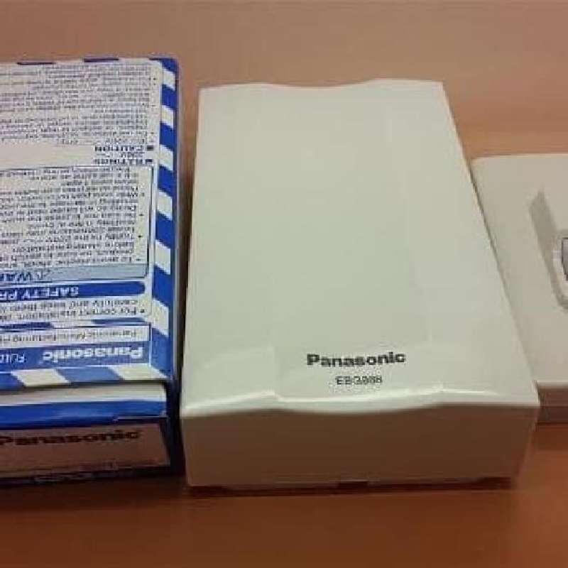 Jual Bell Listrik + Tombol Bell Panasonic paket Hemat di Seller Sumber ...