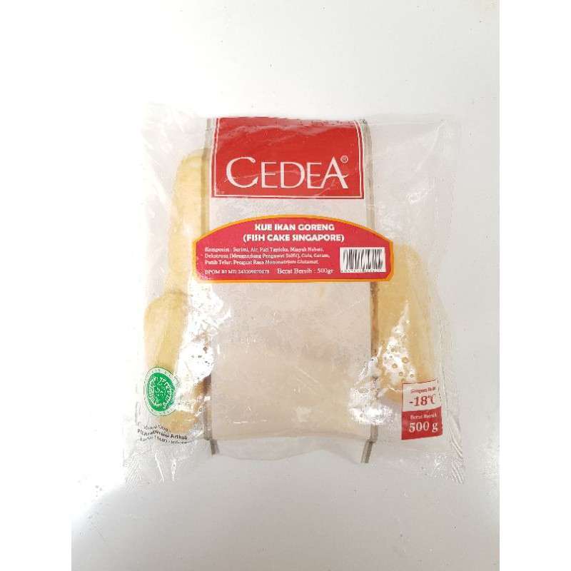 Jual Cedea Kue Ikan Goreng 500gr - Cedea Fish Cake Singapore di Seller ...