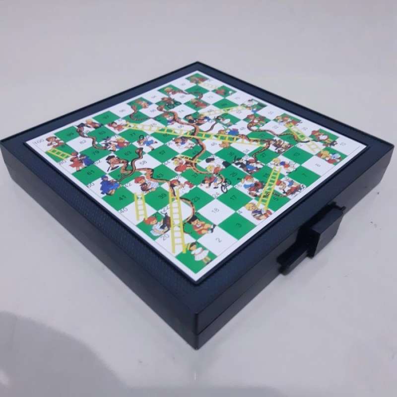 Jual Mainan Board Game 3 In 1 Ular Tangga Ludo Catur Magnetic Anak ...