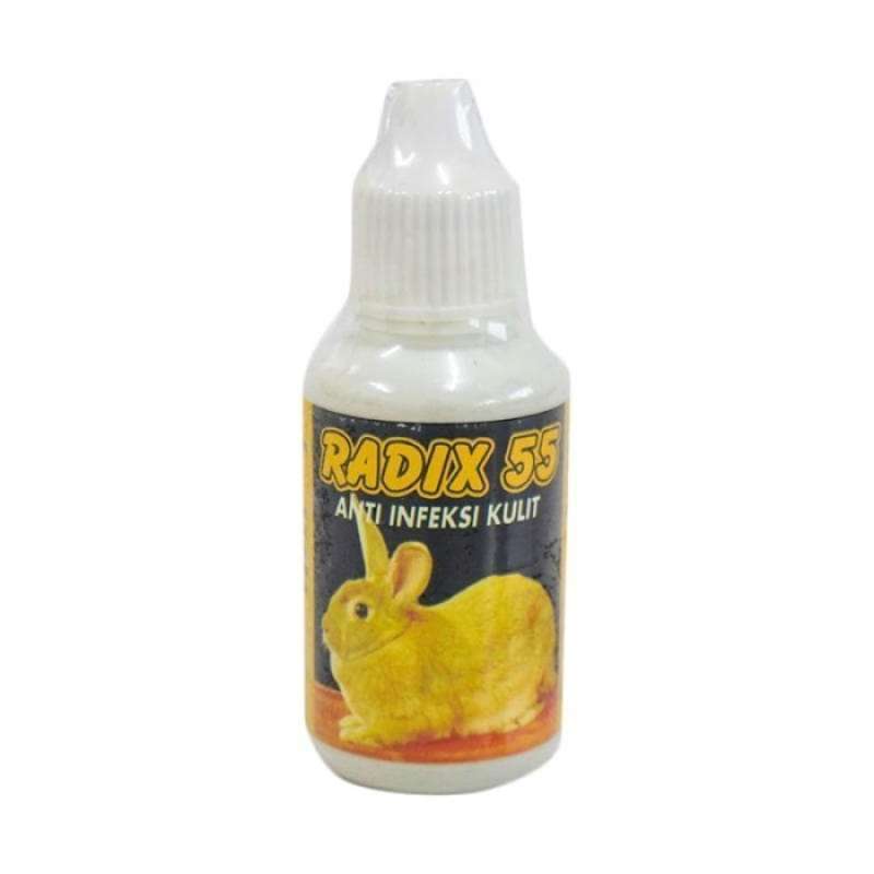 Jual Radix 30ml - obat anti infeksi kulit kelinci scabies jamur koreng ...