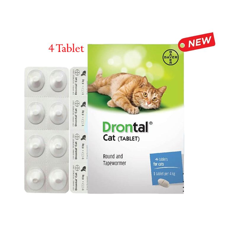 Jual Drontal Cat Tablet For Cat Obat Cacing Kucing [4 Tablet] Di Seller ...