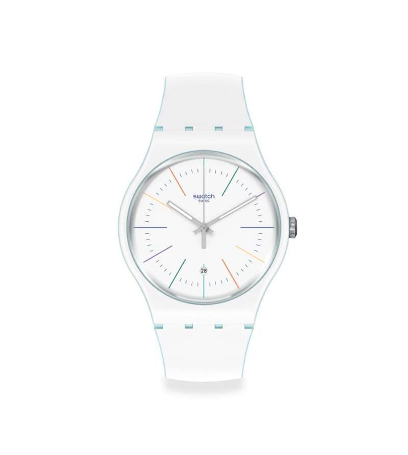 Promo Swatch SUOS404 WHITE LAYERED Original Diskon 2% di Seller Labs ...