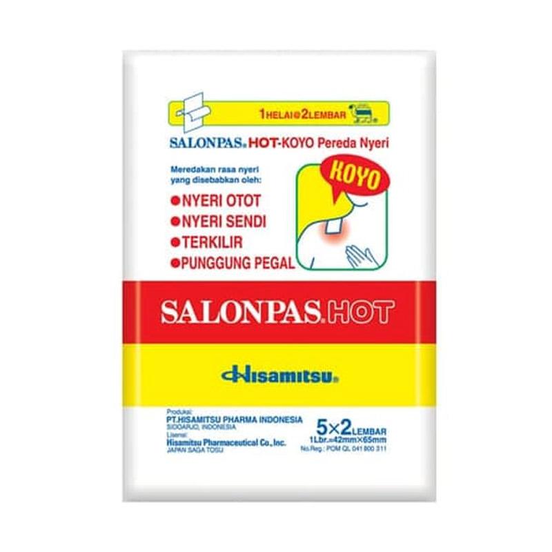 Jual Salonpas Koyo Hot Merah [ Sachet / 5x2 Lembar ] di Seller G-Mart ...