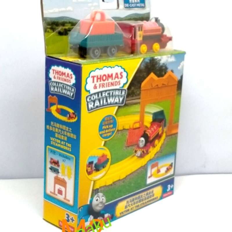 Jual THOMAS & FRIENDS COLLECTIBLE RAILWAY DIECAST METAL VICTOR AT THE ...