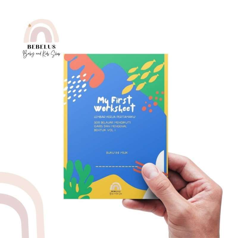 Jual Worksheet Lembar Kerja Aktivitas Anak Seri Mengenal Garis dan ...