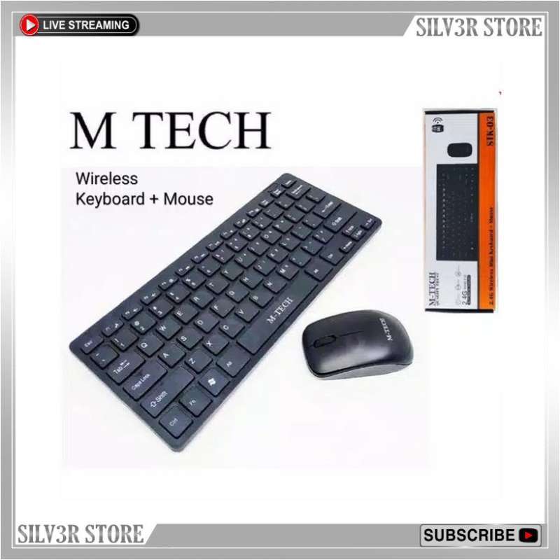 Promo Bluetooth Combo Keyboard Wireless M Tech Stk 03 Mini Combo-Kyboo ...