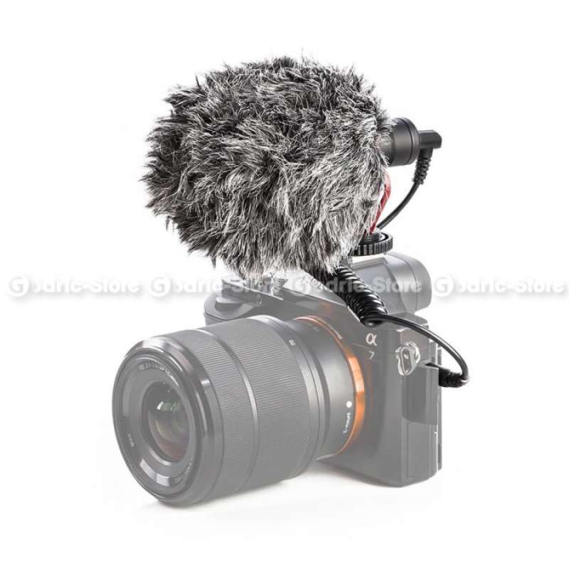 Promo Boya BY-MM1 Mini Microphone Shotgun for iOS & Android Vlogging ...