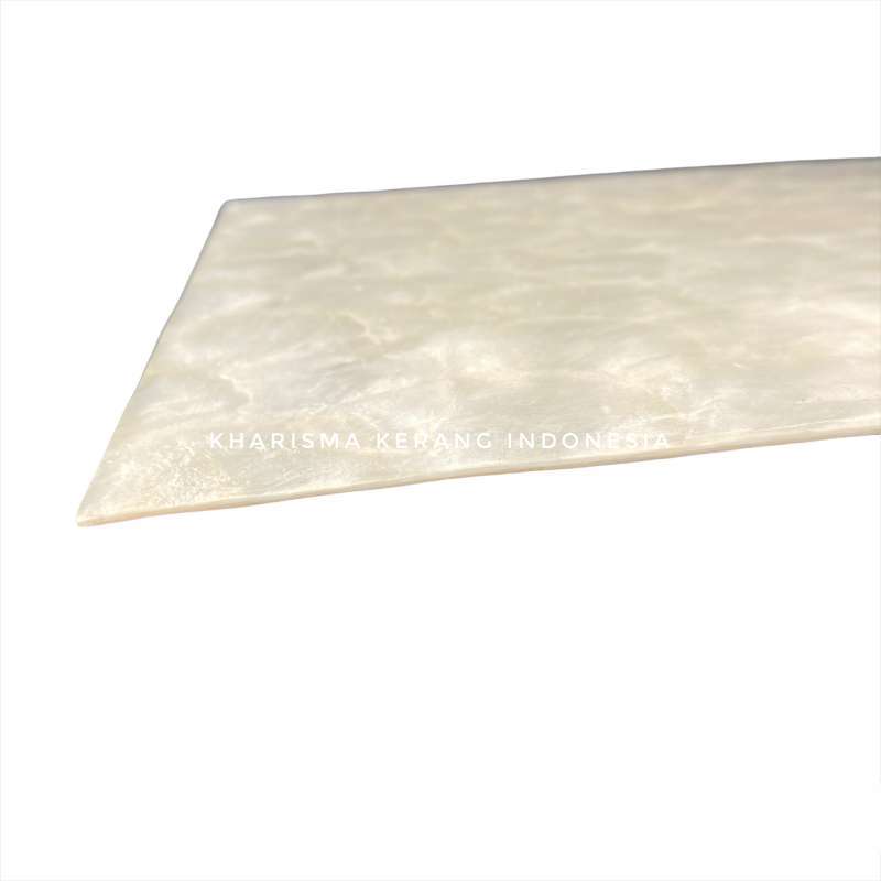Jual Laminated Capiz Shell White (pelunakan Kerang Capiz) Capiz Shell ...