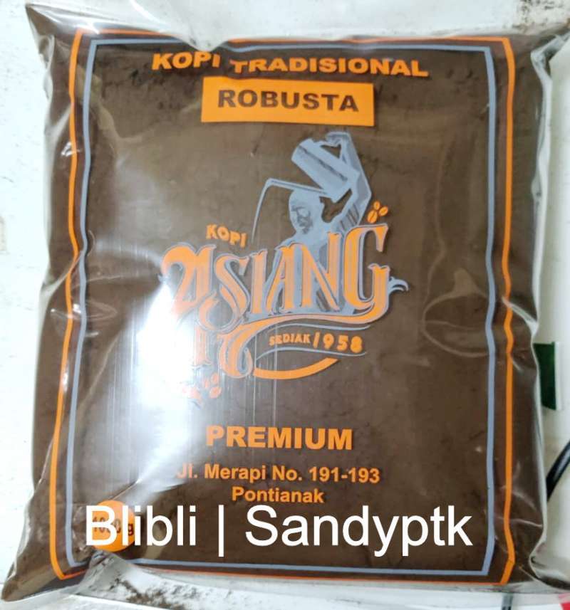 Jual Kopi Bubuk Warung Warkop Asiang Robusta Premium 1000 gr Pontianak ...