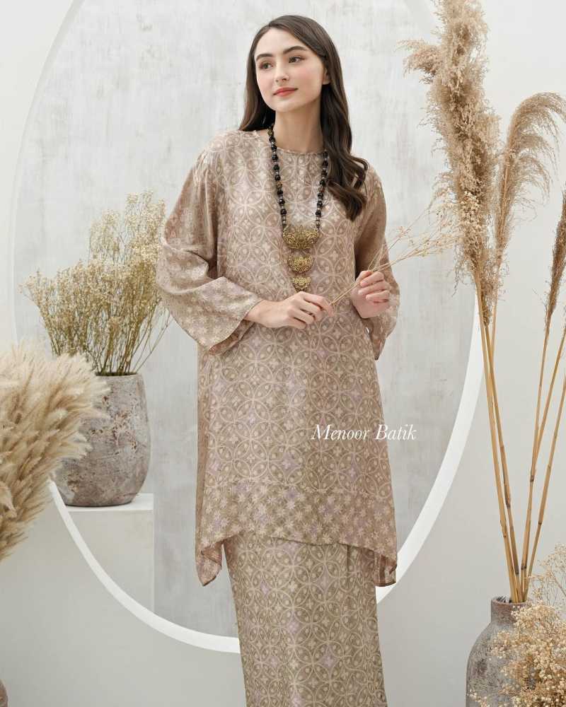 Jual TUNIK BATIK WANITA KEBAYA VISCOSE BATIK SEMI SUTERA BAJU BATIK ...