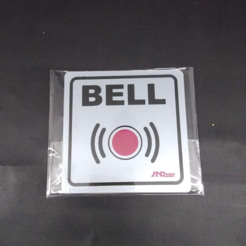 Jual Simbol Bel PVC 10x10 / Sticker logo Bell 10X10CM di Seller Bena ...