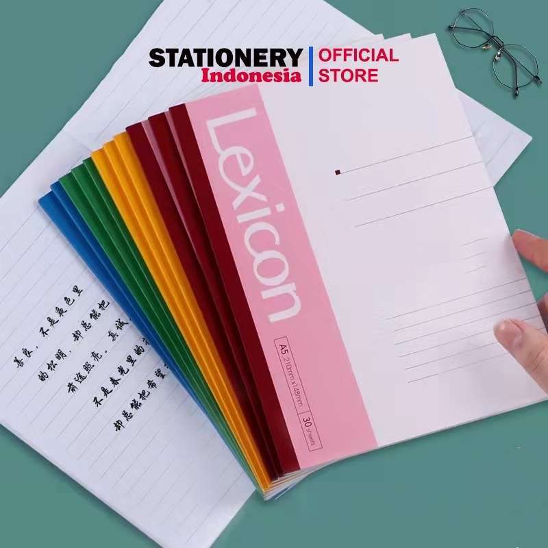 Jual Book / Buku Tulis Buku teks ukuran Notebook A5 - DELI 7650 di ...