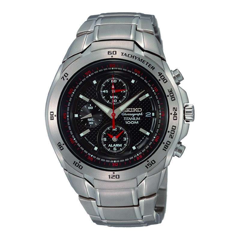 Promo Jam Tangan Pria Seiko Chronograph Snab89p1 Men Black Dial ...